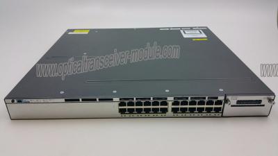 China Cisco Ethernet Network Switch WS-C3750X-24T-L 24 Ports Fiber Optic Ethernet Switch for sale