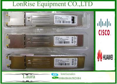 Cina Connettore ottico 1000BASE-T del porto di SFP della rete del ricetrasmettitore di SFP Xenpak del rame di GLC-T in vendita