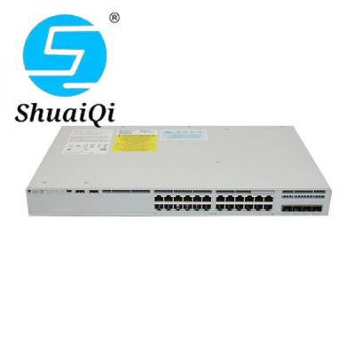 중국 Cisco C9200L-24P-4X-E ​​Switch Catalyst 9200 24포트 PoE+ 4x10G 업링크 스위치 Network Essentials 판매용
