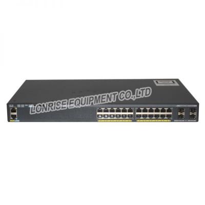 China Cisco WS-C2960X-24TS-L Catalyst 2960-X Switch 24 GigE 4 X 1G SFP LAN Base for sale
