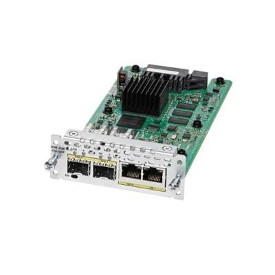 China Cisco Ethernet WAN Network expansion Interface Module NIM-2GE-CU-SFP  brings high-density Small Form-Factor Pluggable (SFP) for sale