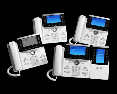 China 8800 Series 8811 IP Phone With Ethernet Network Connectivity Black Color for sale