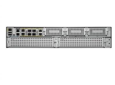 中国 ISR4451-X/K9 シスコ ISR 4451 (4GE,3NIM,2SM,8G FLASH,4G DRAM), 1-2G システムスループット,4 WAN/LAN ポート,4 SFP ポート 販売のため