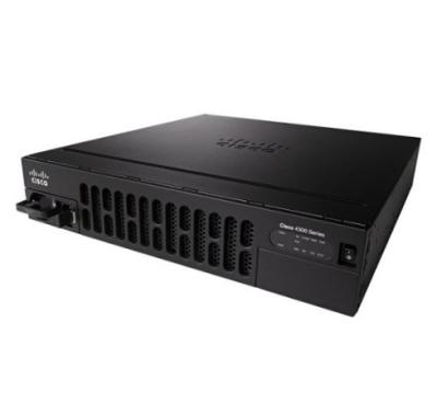 중국 ISR4351-SEC/K9 200Mbps-400Mbps 시스템 처리량 3 WAN/LAN 포트 3 SFP 포트 멀티 코어 CPU 2 서비스 모듈 슬롯 판매용
