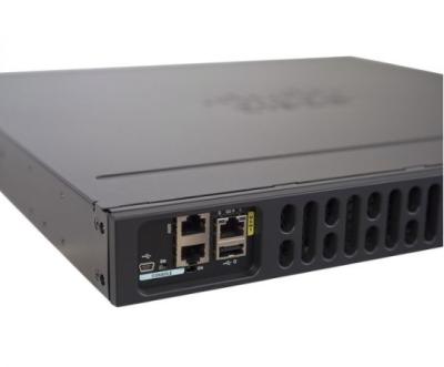 중국 ISR4331/K9 시스코 4000 라우터 100Mbps-300Mbps 시스템 처리량 3 WAN/LAN 포트 2 SFP 포트 멀티 코어 CPU 판매용