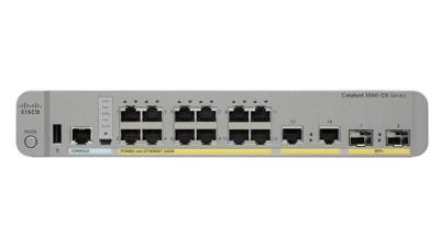 China WS-C3560CX-12PD-S  Cisco Catalyst 3560-CX 12-Port Compact Switch Layer 3 POE- 12 X 10/100/1000 Ethernet Ports for sale