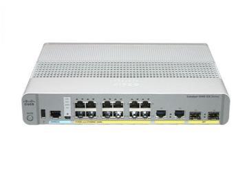 中国 WS-C3560CX-12PC-S 12ポート コンパクトスイッチ層 3 POE- 12 X 10/100/1000 イーサネットポート 2 SFP&2GE Uplinks-データIPデータベース 販売のため