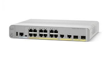 中国 WS-C3560CX-12PC-S 12ポート コンパクトスイッチ層 3 POE- 12 X 10/100/1000 イーサネットポート 2 SFP&2GE Uplinks-データIPデータベース 販売のため