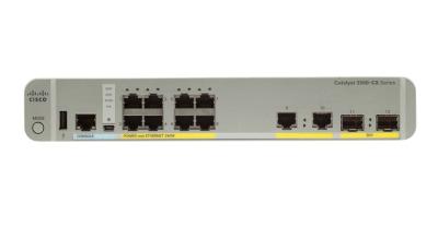 中国 WS-C3560CX-8TC-S 8-ポート コンパクト スイッチ 層 3 - 8 X 10/100/1000 イーサネット ポート 2 SFP&2GE Uplinks-データ IP データベース 販売のため