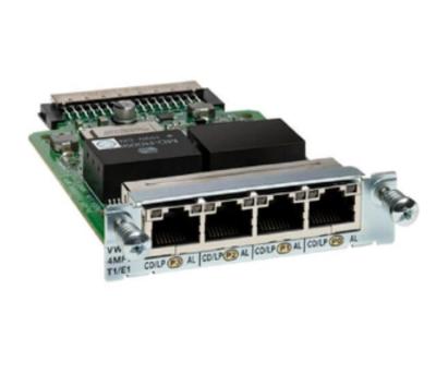 China VWIC3-4MFT-T1/E1  4-Port T1/E1 MultiFlex Trunk Voice / WAN Interface Card for sale