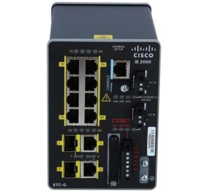 China IE-2000-8TC-GB  IE-2000-8TC-G-B - Industrial Ethernet 2000 Series  IE 8 10/100  2 T/SFP  Base for sale