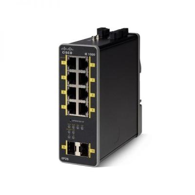 中国 IE 1000 8P2S LM シスコ インダストリアル イーサネット 1000 スイッチ GUI ベース L2 PoE スイッチ 販売のため