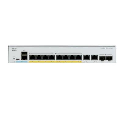 중국 C1000-8FP-2G-L 8x 10/100/1000 이더넷 PoE+ 포트 및 120W PoE 예산 2x 1G SFP 및 RJ-45 컴보 Uplinks 판매용