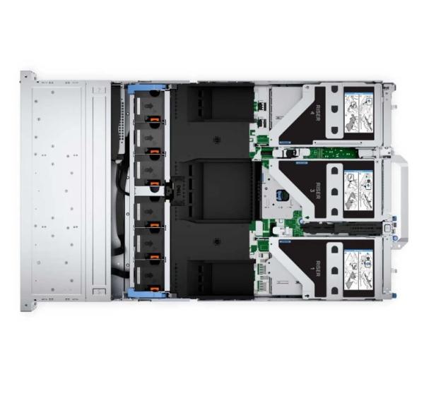 델 파워 에지 R760 랙 서버 메인스트림 2U 듀얼 인텔 엑소 16x 2.5