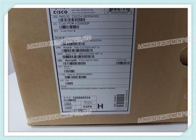 China Base empilhável do IP da camada 3 X do interruptor de rede de Gigabit Ethernet do porto de WS-C3750X-48T-S 48 à venda