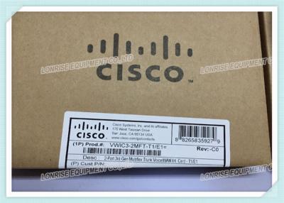 China VWIC3-2MFT-T1/E1 2-Port Cisco SPA Card WAN T1/E1 Interface Card for sale