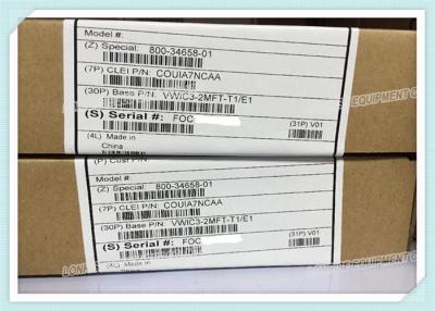 China VWIC3-2MFT-T1/E1 2-Port Cisco SPA Card WAN T1/E1 Interface Card for sale