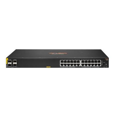 China R8N87A Aruba 6000 24G Class4 PoE 4SFP 370W Switch La serie de interruptores Aruba CX 6000 es una familia moderna de nivel de entrada en venta