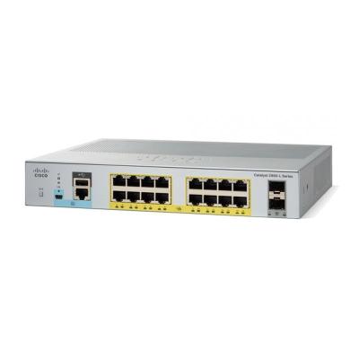 China WS C2960L 16PS LL Catalyst 2960 L Switch Catalyst 2960L 16 port GigE with PoE s a powerful and reliable network switch for sale
