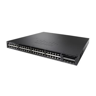 China WS C3650 48TD S Catalyst 3650 Switch 8 10 100 1000 Ethernet-poorten 2 10G SFP Uplinks Layer 3 Switching IP Base Managed Te koop