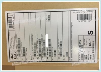 China WS-C3850-24T-S Cisco Ethernet Network Switch C3850 Catalyst 24 Port Data IP Base for sale