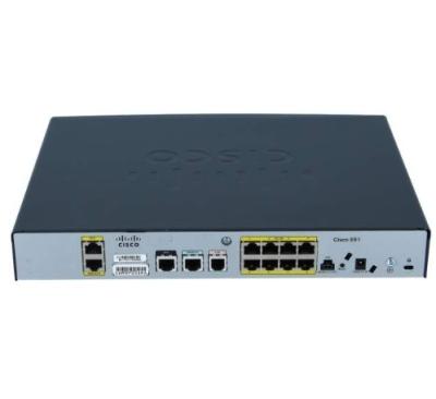 Chine Routeur CISCO891-K9 Cisco 891 GigaE SecRouter 2 ports de WAN ports de 8 x 10/100 LAN à vendre