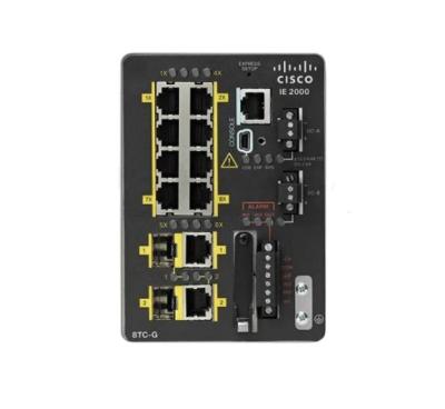 IE-2000-8TC-G-E - Industrial Ethernet 2000 Series IE2000 with 8FE Copper ports and 2GE Combo (Lan Base) - 1588