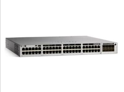 中国 C9300-48P-A Catalyst 9300 48ポート 1G Copper Cisco Ethernet スイッチ モジュラーアップリンク PoE+ Network Advantage 販売のため