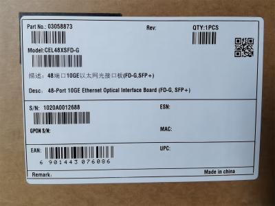 China CEL48XSFD-G  Huawei 48 Port 10GE Ethernet Optical Interface Board (FD-G, SFP +) for sale