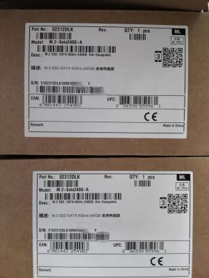 Chine Les États membres peuvent prévoir des mesures de prévention et de répression.
Huawei M.2 SSD-SATA 6GB / S-240GB-support de prise à chaud à vendre