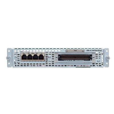 China SM-X-24FXS/4FXO  24-port FXS and 4-port FXO Single-wide Service Module for sale
