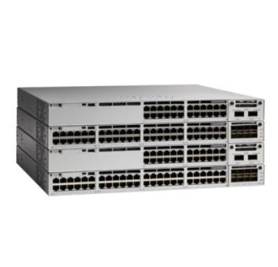 China Cisco Catalyst 9300 Switch 48-Port PoE+ with 480 Gbps Stacking Bandwidth and Network Essentials for sale