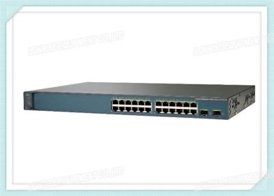 China Cisco Fiber Optic Ethernet Switch WS-C3560V2-24TS-S 24 Port 10/100 POE Switch for sale