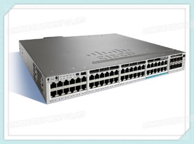 China Cisco Ethernet Network Switch WS-C3850-12X48U-S 48 Port 12 mGig+36 Gig UPoE IP Base for sale
