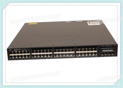 중국 Cisco 광섬유 Ehternet 스위치 WS-C3650-48TS-L 48 항구 4 x1G 상공 연결 랜 기초 판매용