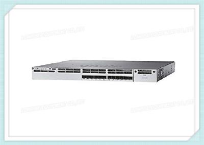 중국 Cisco 스위치 WS-C3850-24XU-S 24 100M/1G/2.5G/5G/10G UPoE 항구 1개의 네트워크 단위 구멍 판매용