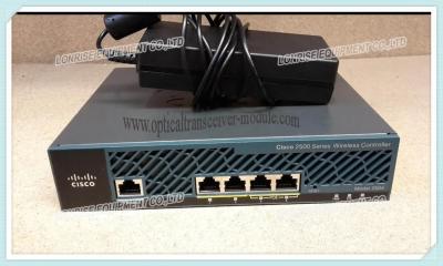 China AIR-CT2504-5-K9 10/100/1000 RJ-45 Cisco 2504 Wireless Controller with 5 AP Licenses for sale