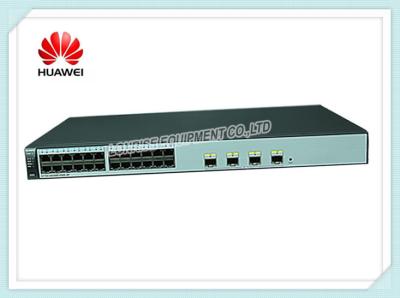 중국 면허를 가진 교류 전원 Huawei 스위치 S1720-28GWR-4P-E 뭉치 24x10/100/1000 항구 4 작살 SFP 판매용