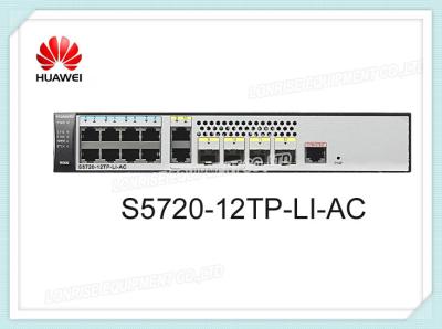 중국 Huawei S5700 시리즈 스위치 S5720-12TP-LI-AC 8 x 10/100/1000 항구 2 작살 SFP 판매용