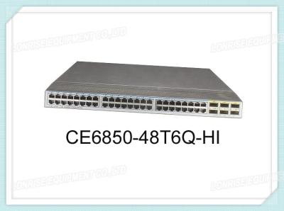China CE6850-48T6Q-HI Huawei Switch 48 puerto 10GE RJ45 6 puerto 40GE QSFP + sin soporte de ventilador para el canal de fibra por Ethernet en venta