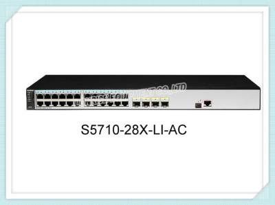 Cina Porte Ethernet del commutatore S5710-28X-LI-AC 24x10/100/1000Base-T di Huawei, 4x10 gigabit SFP+ in vendita