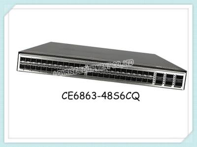 중국 Huawei 네트워크 스위치 CE6863-48S6CQ 48x10GE/25GE SFP28, 1AC 힘을 가진 8x40GE/100GE QSFP28 판매용