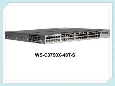 China Alta velocidade do interruptor da rede Ethernet de CISCO WS-C3750X-48T-S uma garantia do ano à venda