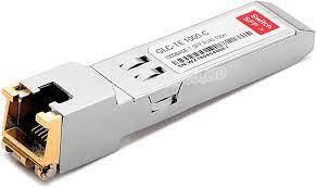 China GLC - TE 1000BASE - T SFP Transceiver Module ondersteunt tot 100m linklengtes over een koperen verbinding via een RJ-45 connector Te koop