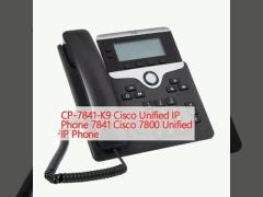 Telefoon 7841 van Cisco CP-7841-K9= Cisco UC Zwart-wit Telefonische vergaderingvermogen en Kleur