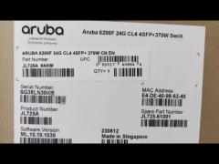 JL725A Conmutador de la serie Aruba 6200F 6200F 24G Clase4 PoE 4SFP+ 370W