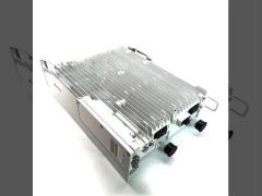 The RRU3959 is an outdoor remote radio unit which is powered by a power cabinet.