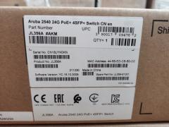 JL356A   	 Aruba 2540 24G PoE+ 4SFP+ Switch
