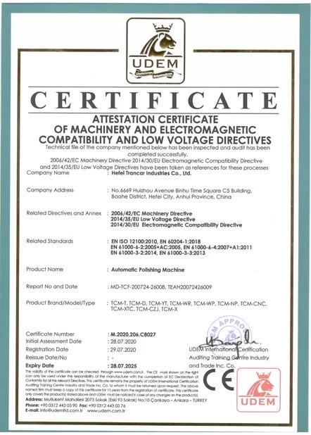  - HEFEI TRANCAR INDUSTRIES CO.,LTD
