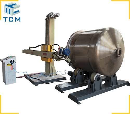 Quality 415V Automatic Metal Polishing Machine Surface Grinding Tank Shell  For Vessel Body for sale